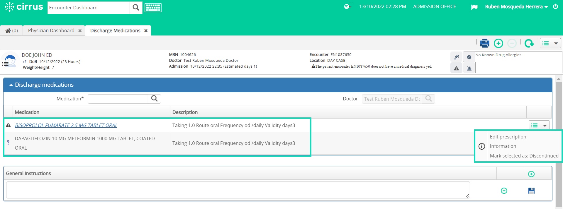 371 - Add Medications from Order Sets in Discharge Medications ...
