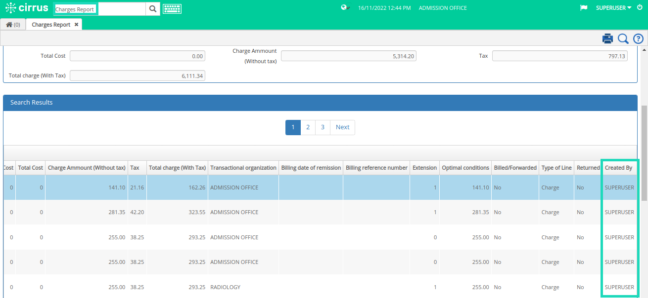 395 - User ID Added on Charges Report and Discount Charges – eCareSoft ...