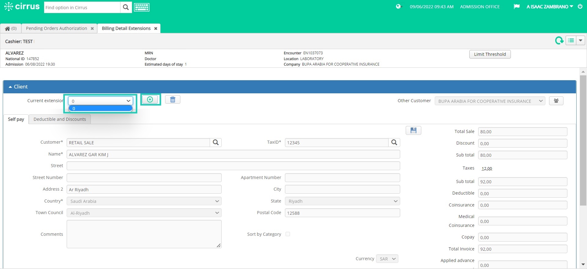 334 - Pending Order Authorization options for Encounter processes ...