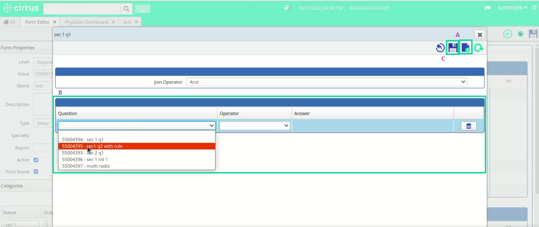 329 - New questionnaires functionalities – eCareSoft, Inc Knowledge Base (EN)