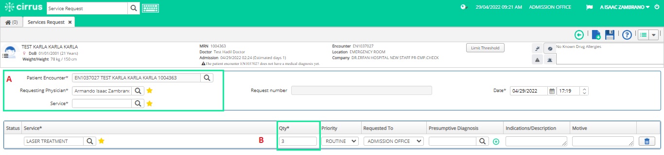 308 - Multiple services per request – eCareSoft, Inc Knowledge Base (EN)