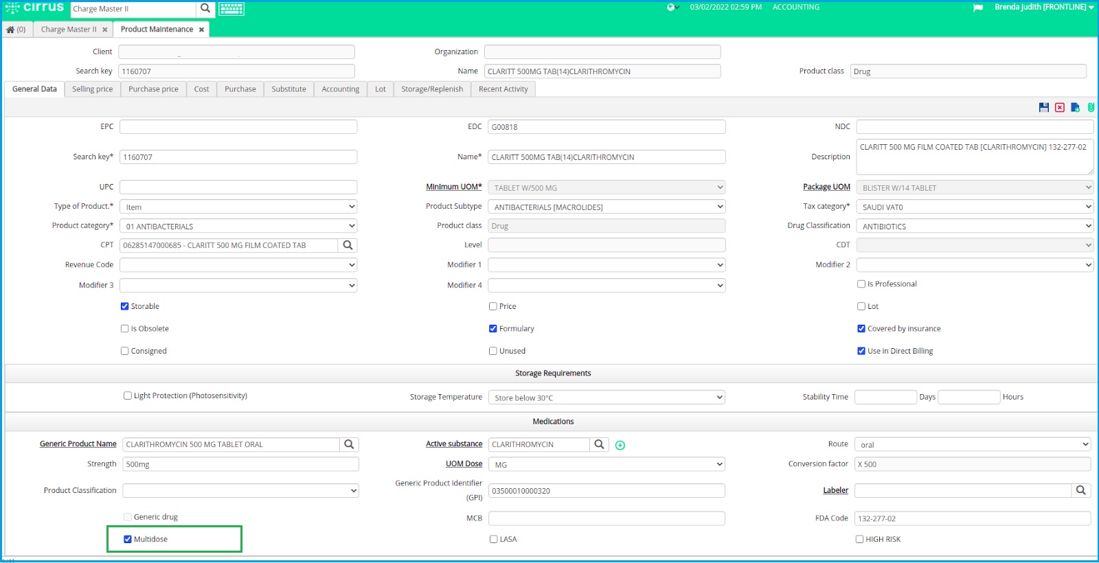 260 - Dispense multidose products for inpatients – eCareSoft, Inc ...