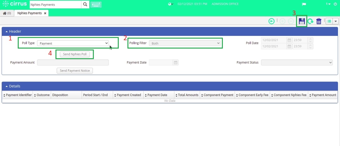 231 - NPHIES Feature for Payments – eCareSoft, Inc Knowledge Base (EN)