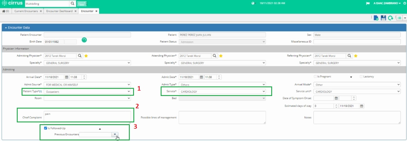 229 - Charging flexibility for subsequent consultation – eCareSoft, Inc Knowledge Base (EN)