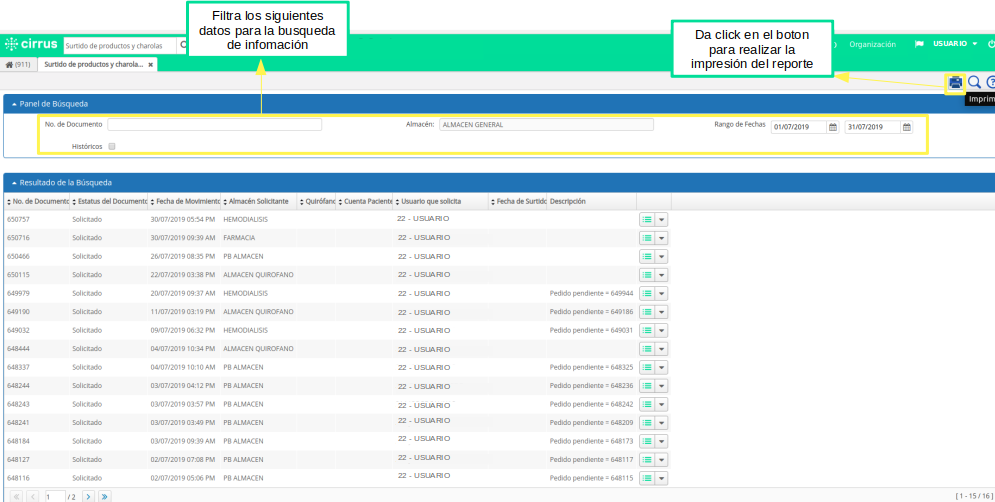 36 Consulta y descarga información desde Surtido de productos y charolas – eCareSoft, Inc ...