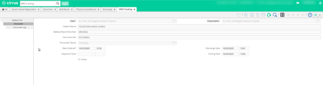 21 Medical Record Tracking module – eCareSoft, Inc Knowledge Base (EN)