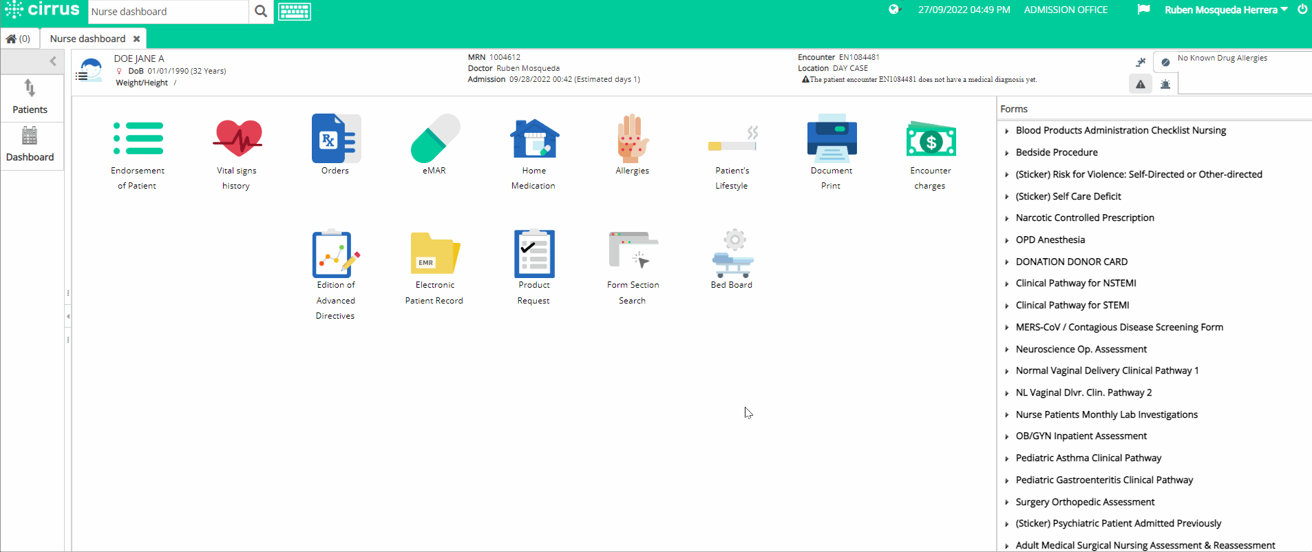 Solutions in Nurse Dashboard – eCareSoft, Inc Knowledge Base (EN)