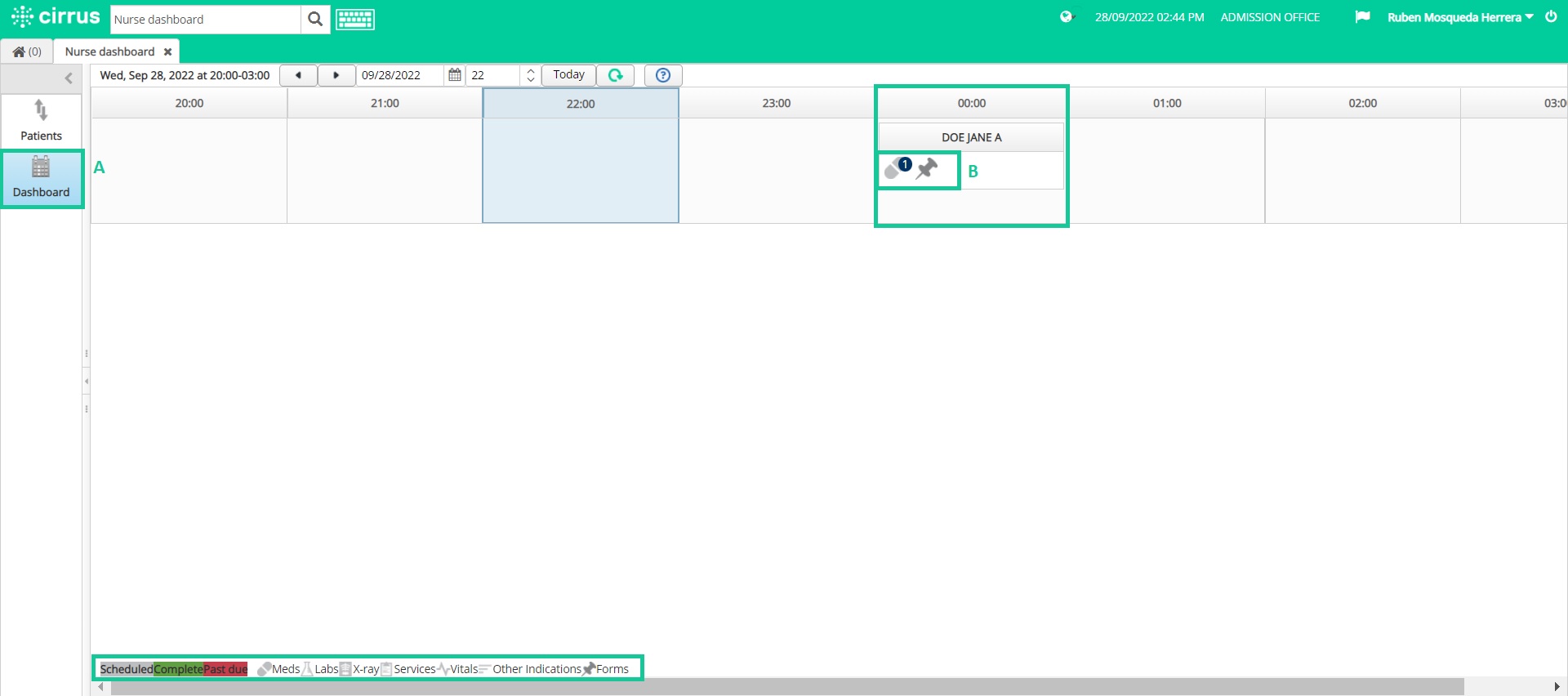Common Actions in Nurse Dashboard – eCareSoft, Inc Knowledge Base (EN)