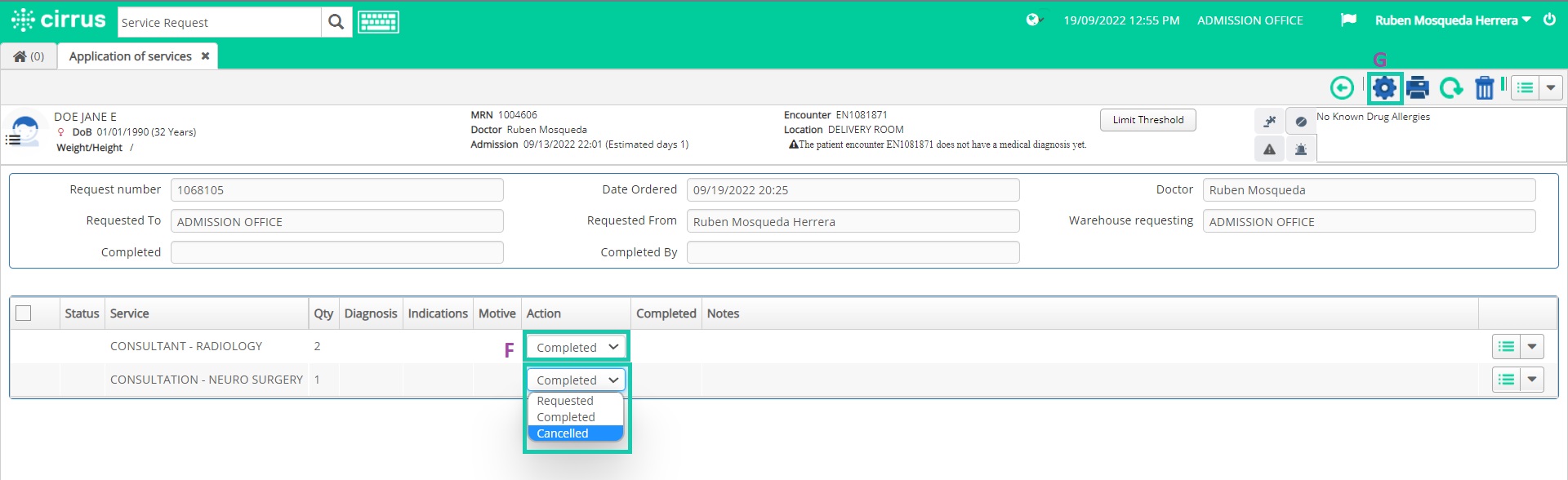 Common actions in Service Orders – eCareSoft, Inc Knowledge Base (EN)