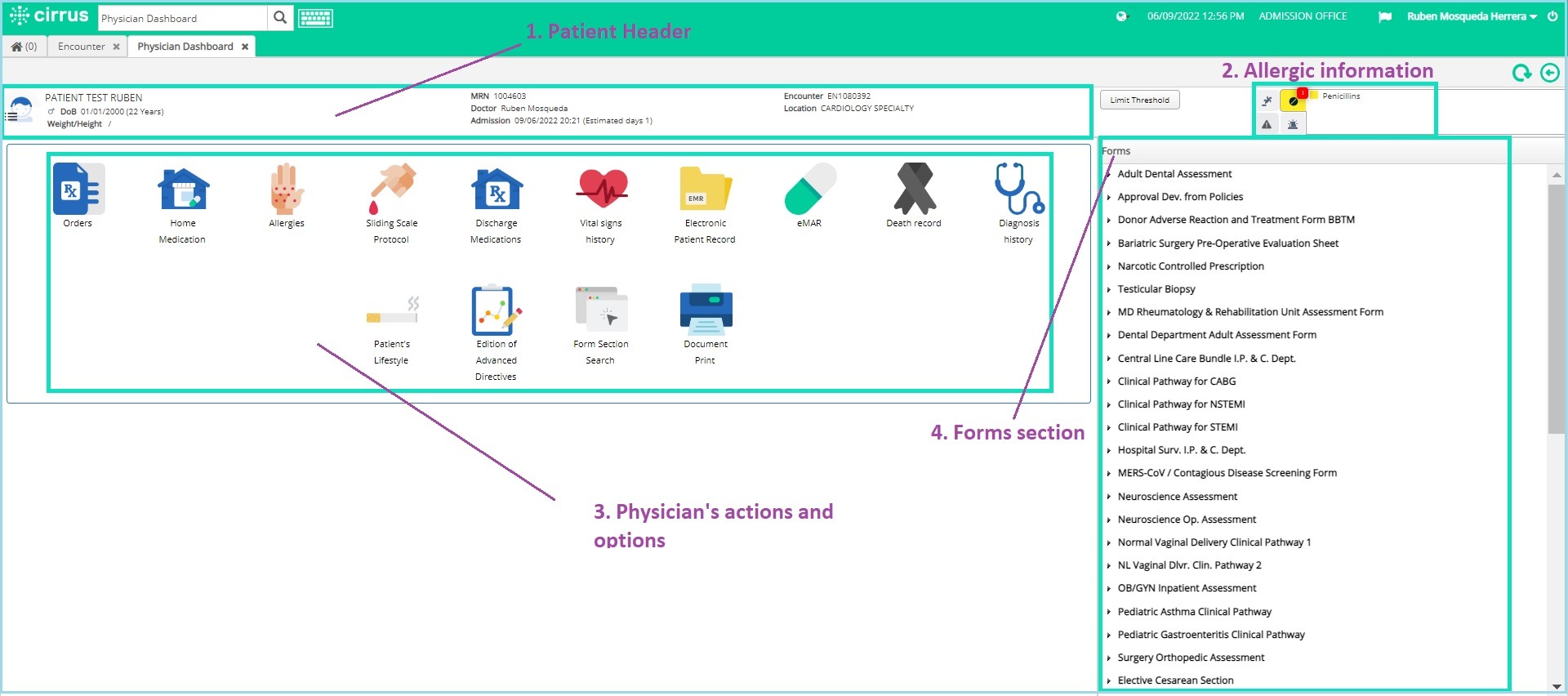 08 - 03 Physician Dashboard – eCareSoft, Inc Knowledge Base (EN)
