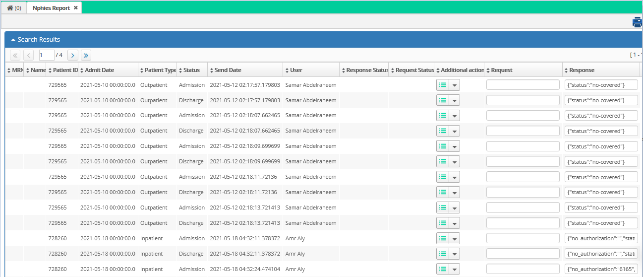 162 NPHIES Report – eCareSoft, Inc Knowledge Base (EN)