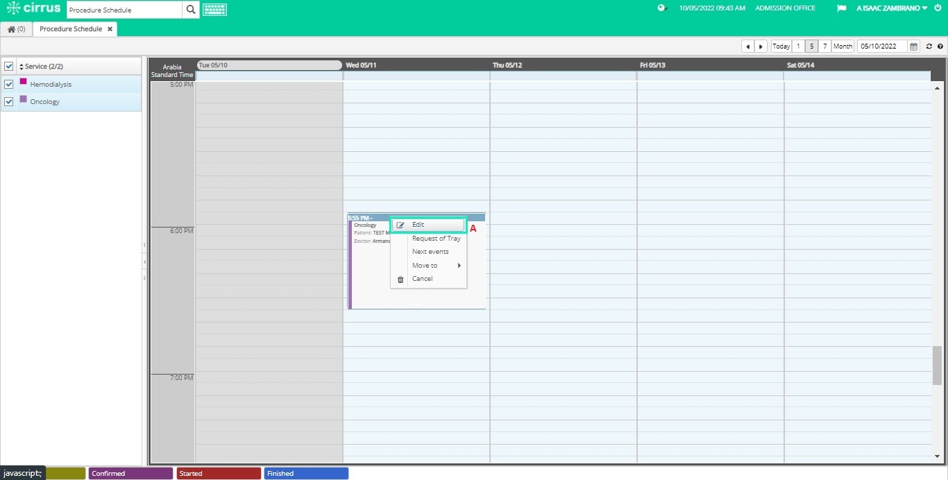 Procedure Schedule: Solutions – eCareSoft, Inc Knowledge Base (EN)