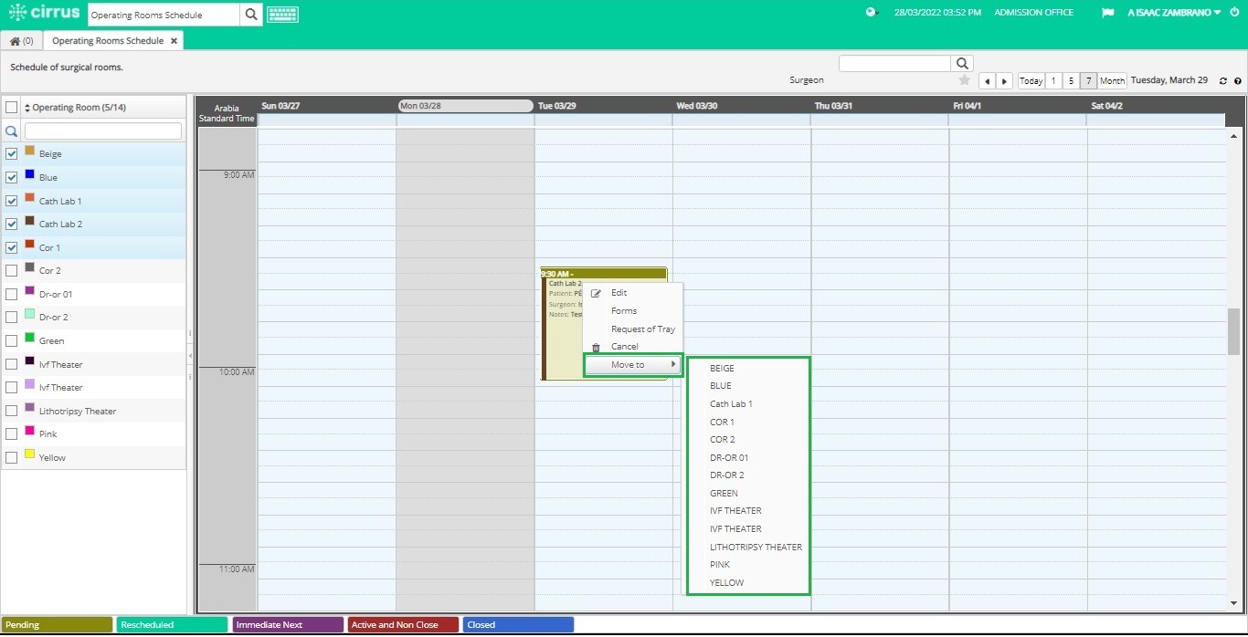Operating Rooms: Solutions – eCareSoft, Inc Knowledge Base (EN)