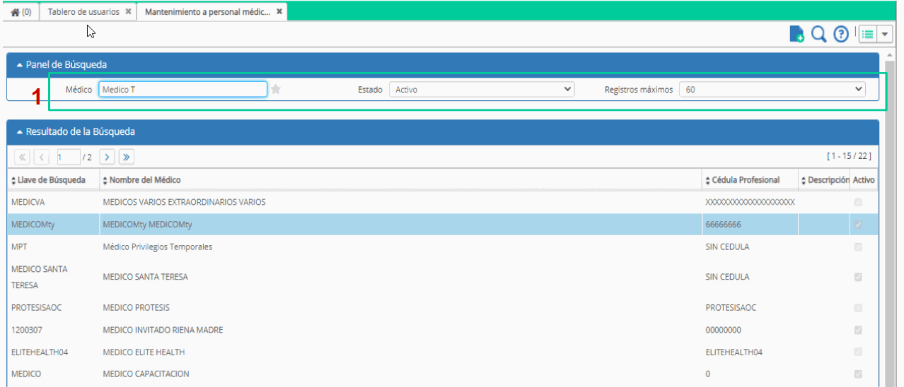 Usuario Médico – eCareSoft, Inc Knowledge Base (ES)