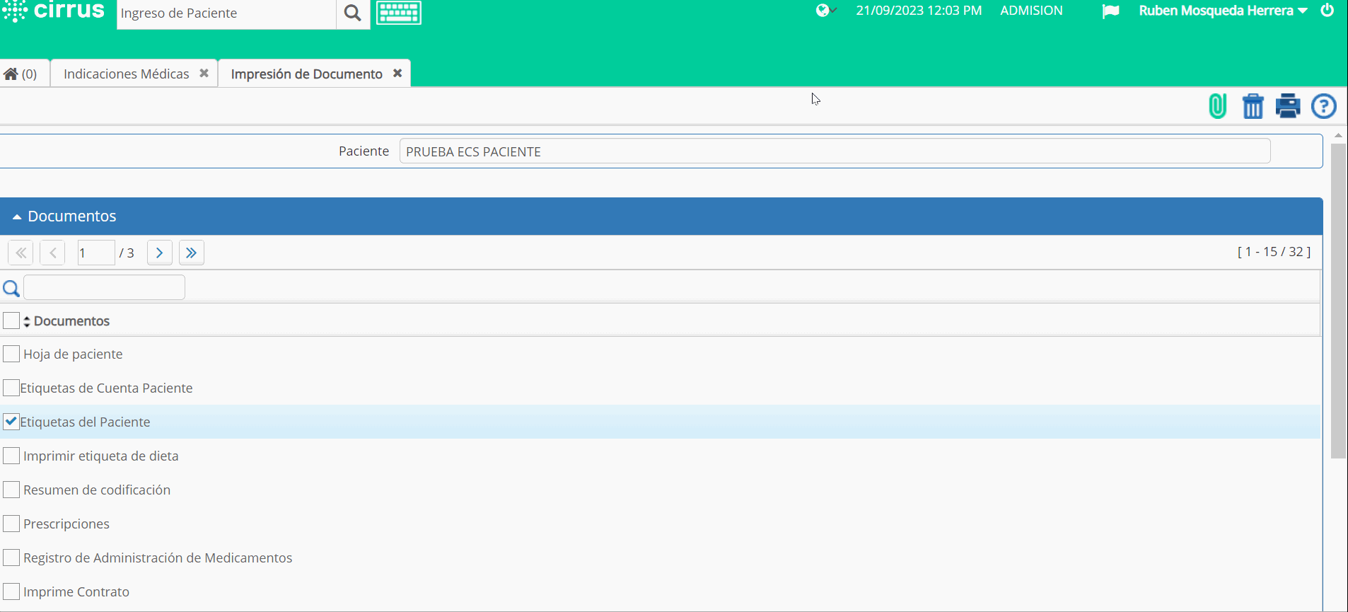 507 - Etiquetas del Paciente – eCareSoft, Inc Knowledge Base (ES)