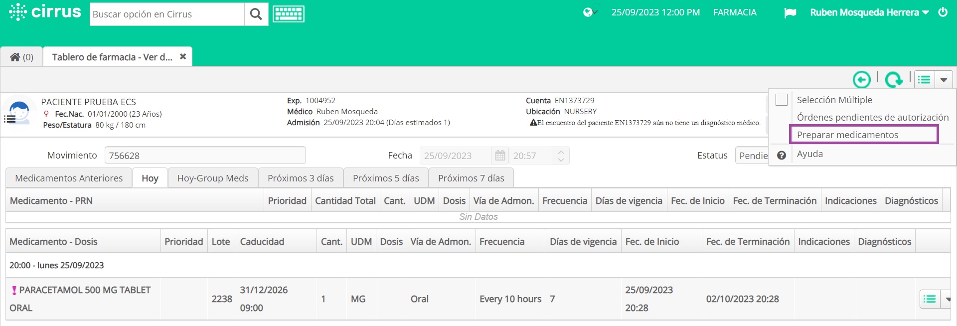 Devolución de Medicamentos (eMAR) – eCareSoft, Inc Knowledge Base (ES)