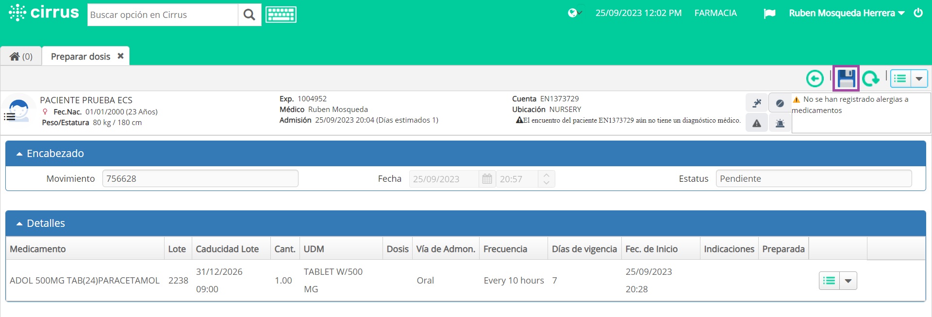 Devolución de Medicamentos (eMAR) – eCareSoft, Inc Knowledge Base (ES)