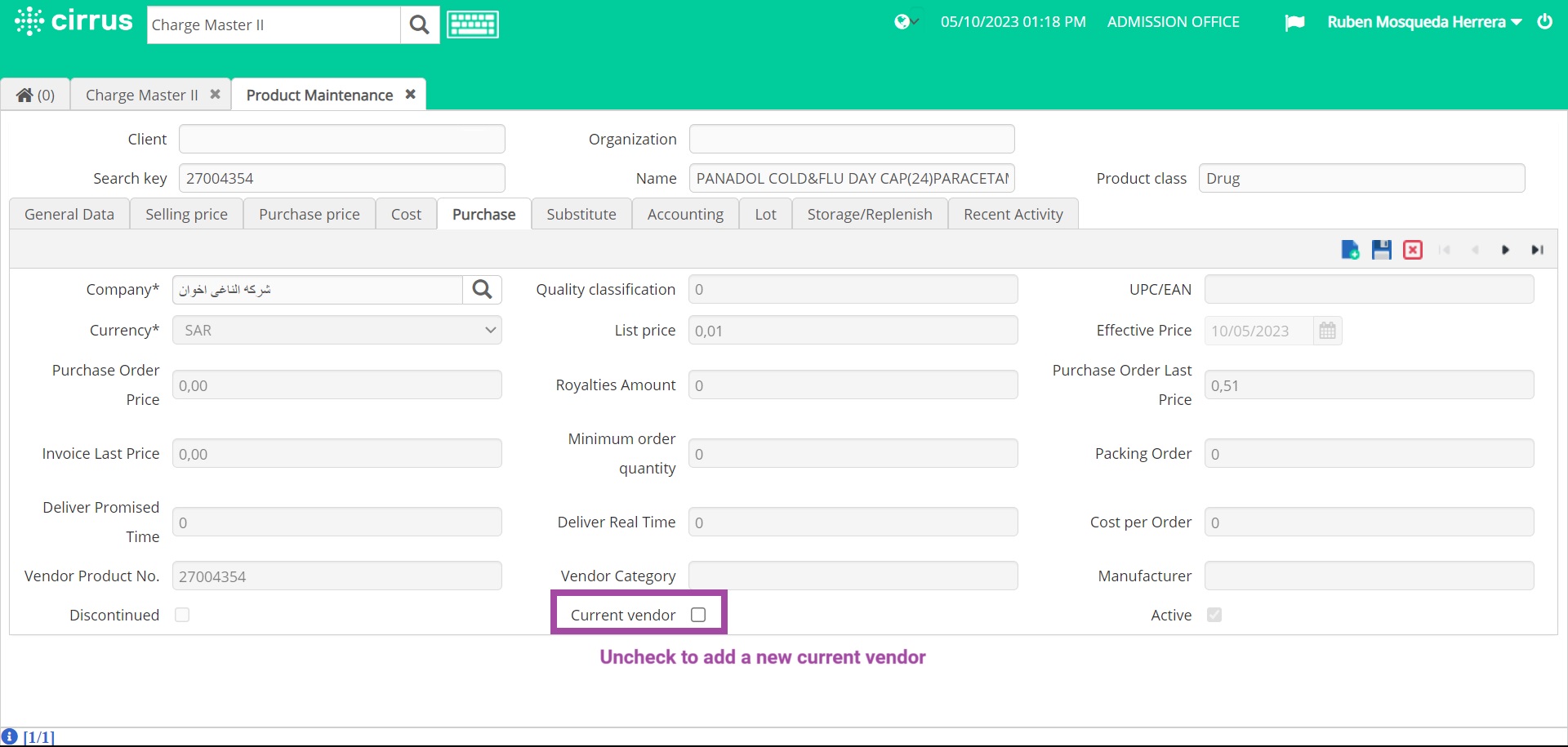 516 - Current Vendor Validations – eCareSoft, Inc Knowledge Base (EN)