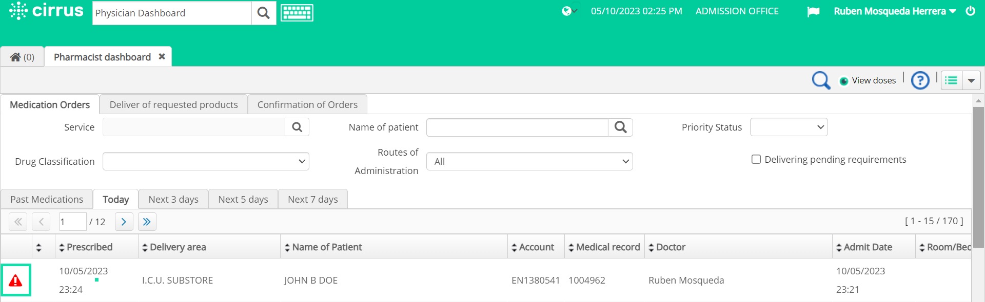 518 - Prescriptions Medispan Alerts in Pharmacy windows – eCareSoft ...