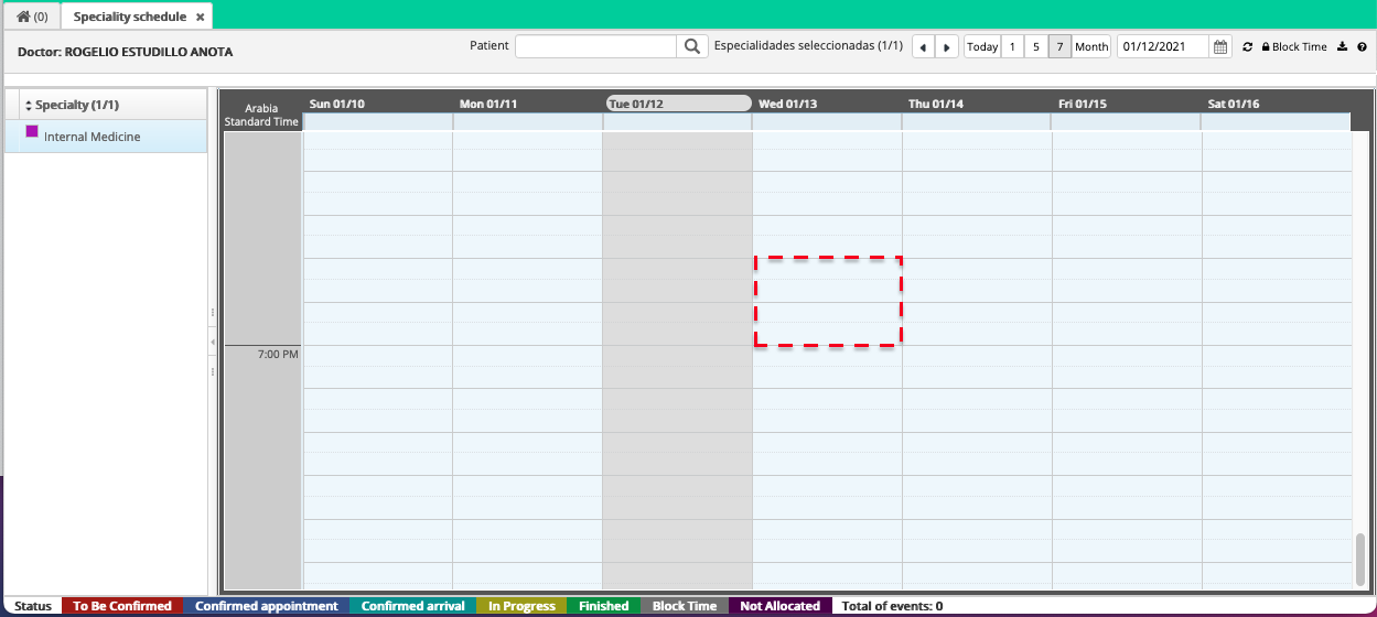 How does a Medical Schedule work in Cirrus? – eCareSoft, Inc Knowledge Base (EN)