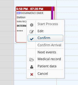 How does a Medical Schedule work in Cirrus? – eCareSoft, Inc Knowledge Base (EN)