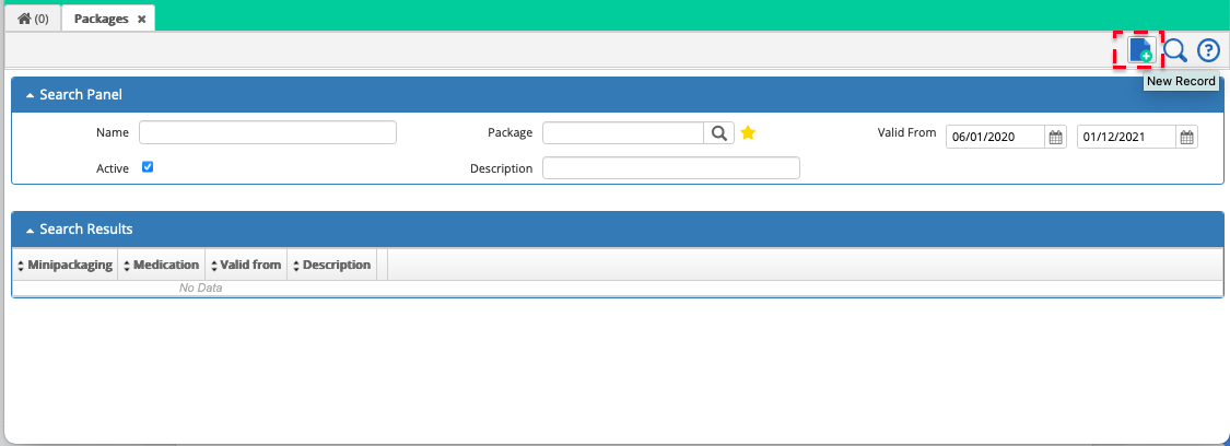 Package configuration – eCareSoft, Inc Knowledge Base (EN)