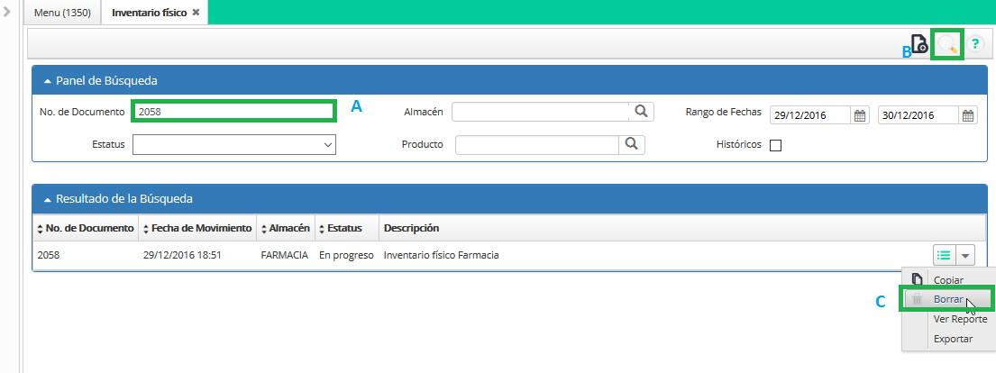 Other scenarios in inventory adjustment – eCareSoft, Inc Knowledge Base ...