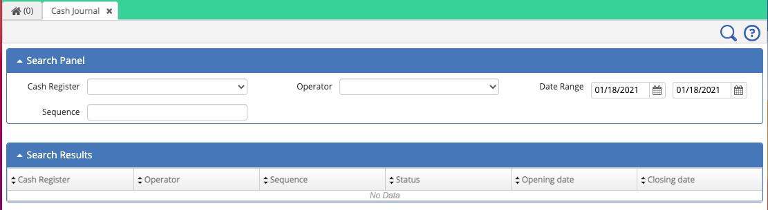 Visual changes in some options of the Cash register module – eCareSoft, Inc Knowledge Base (EN)