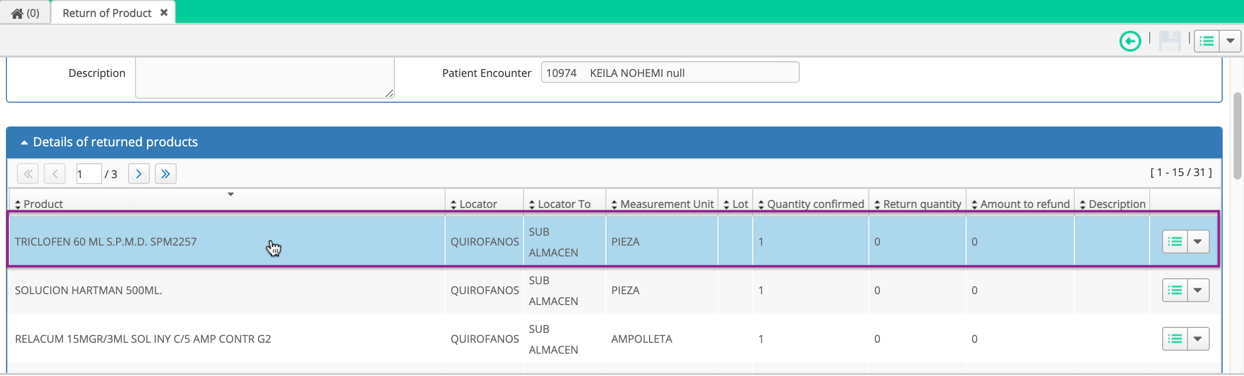 Before starting return of product – eCareSoft, Inc Knowledge Base (EN)