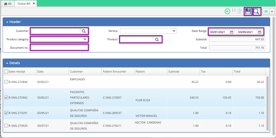 Before starting global bill – eCareSoft, Inc Knowledge Base (EN)