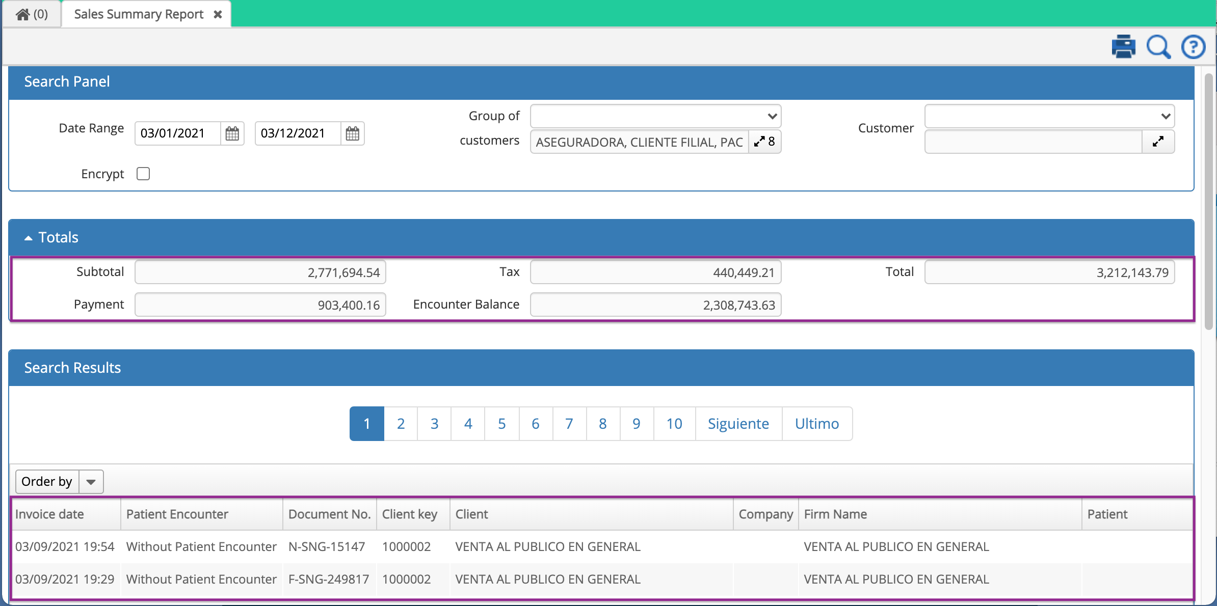 Before starting sales summary report – eCareSoft, Inc Knowledge Base (EN)